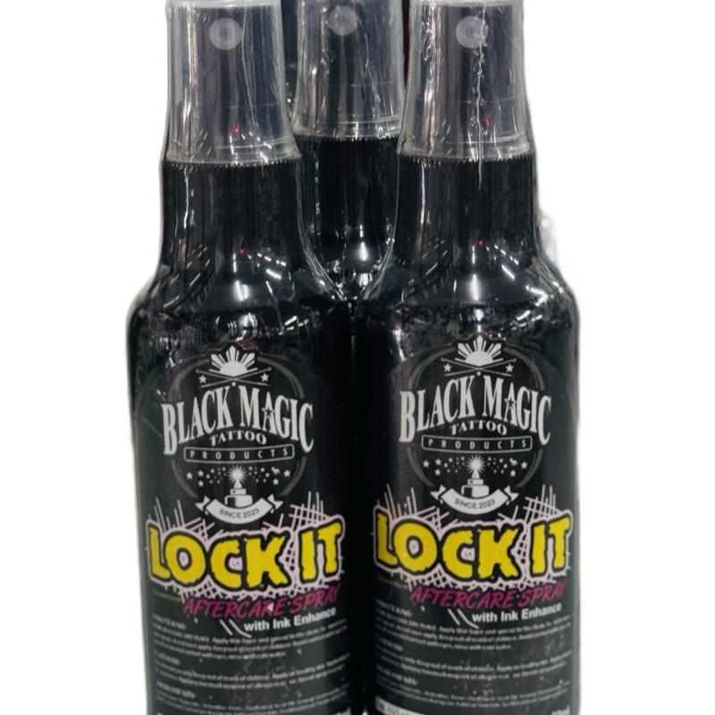 Black Magic Lock it Tattoo After Care with Ink Enhance - TikTok Shop ...