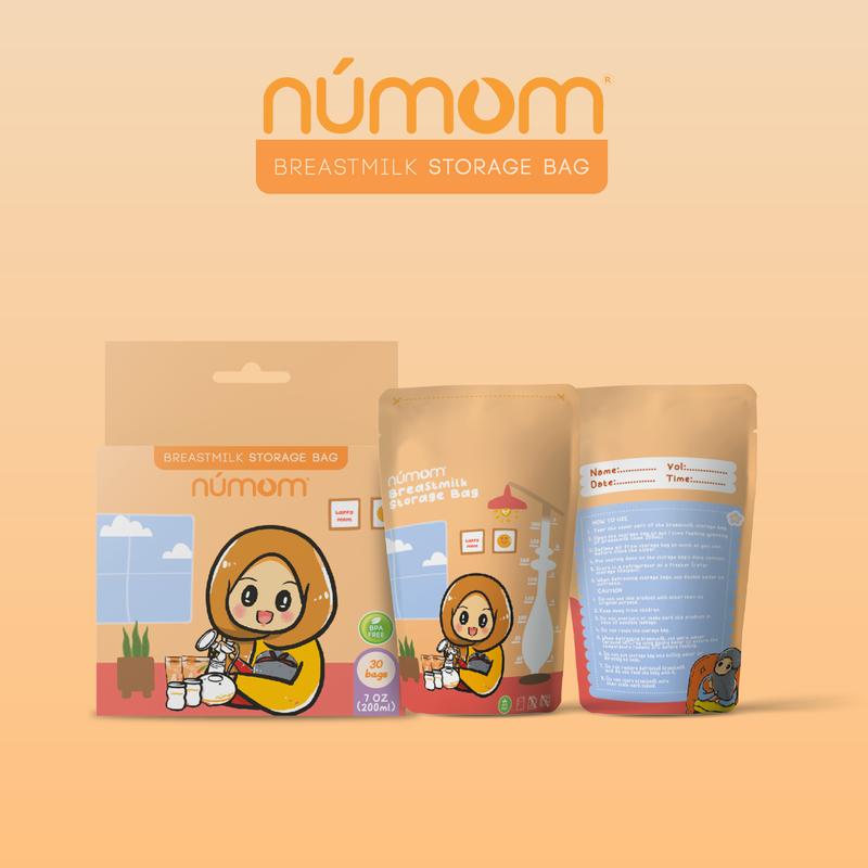 NUMOM STORAGE BAGS 7OZ | 207ML simpan susu ibu - TikTok Shop Malaysia
