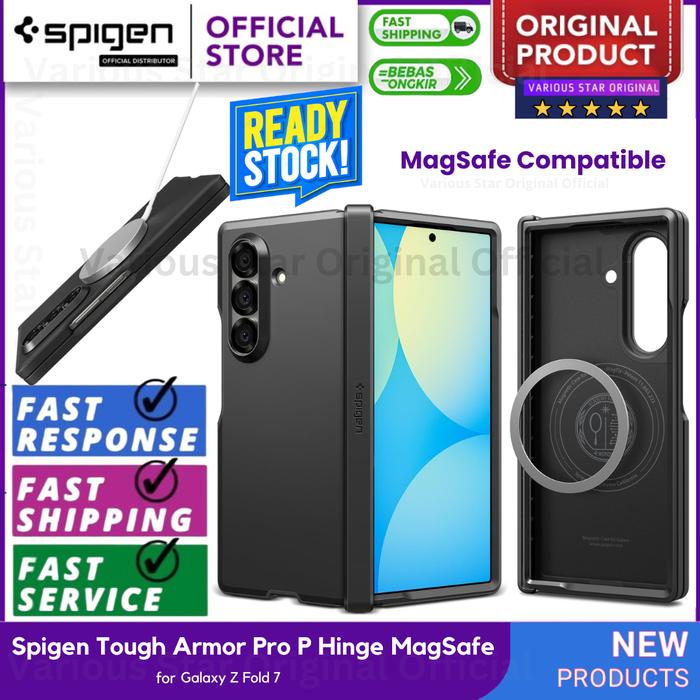 Promo ORIGINAL Case Samsung Galaxy Z Fold 7 5G 2025 Spigen Tough Armor ...