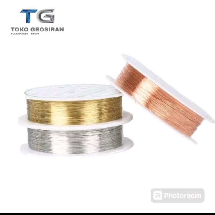 Kawat Tembaga 25 Meter untuk Cover Aksesoris Bros - Clips - Shop ...