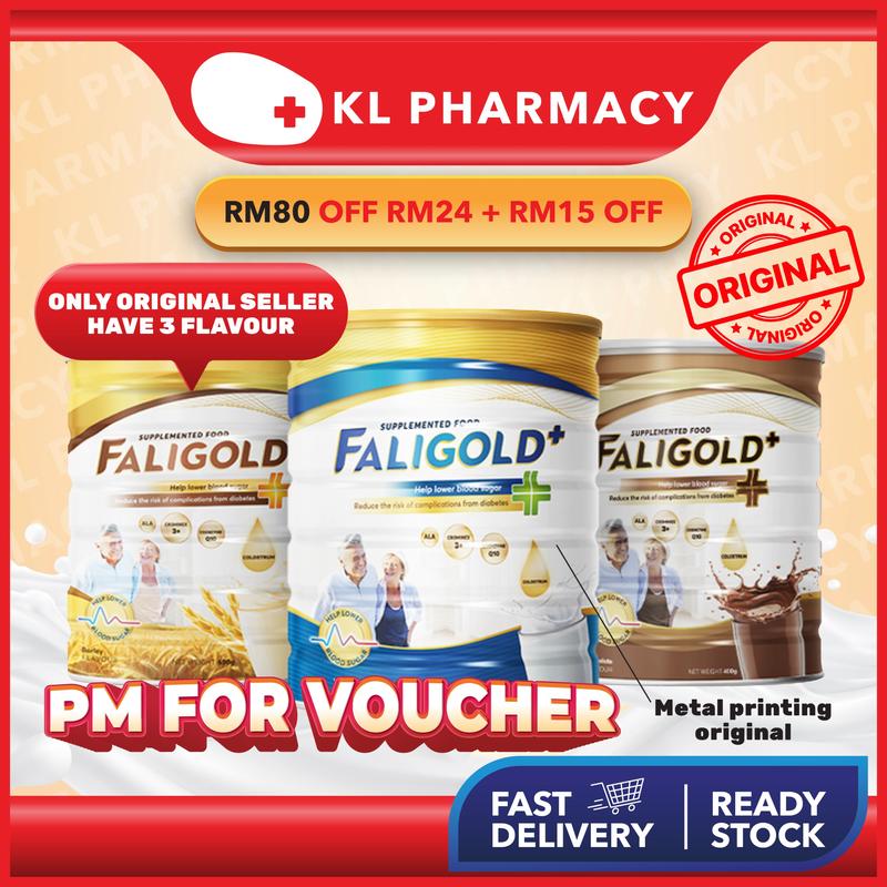 (3 TIN) FALIGOLD Milk for Diabetic Susu Faligold Diabetic 400G - TikTok ...