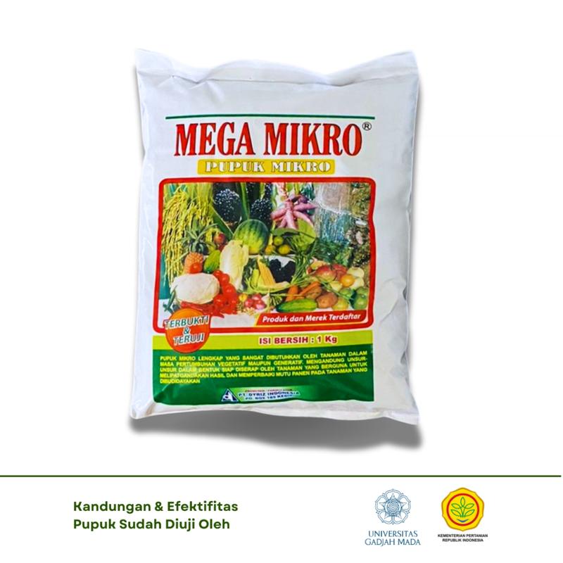 Mega Mikro 1Kg- Pupuk Booster Pelebat Buah, Pembesar Buah - Shop ...