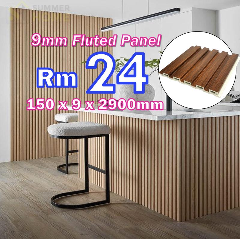 9mm Fluted Wall Panel Wood Strip Series Panel Wall Decoratio - TikTok ...