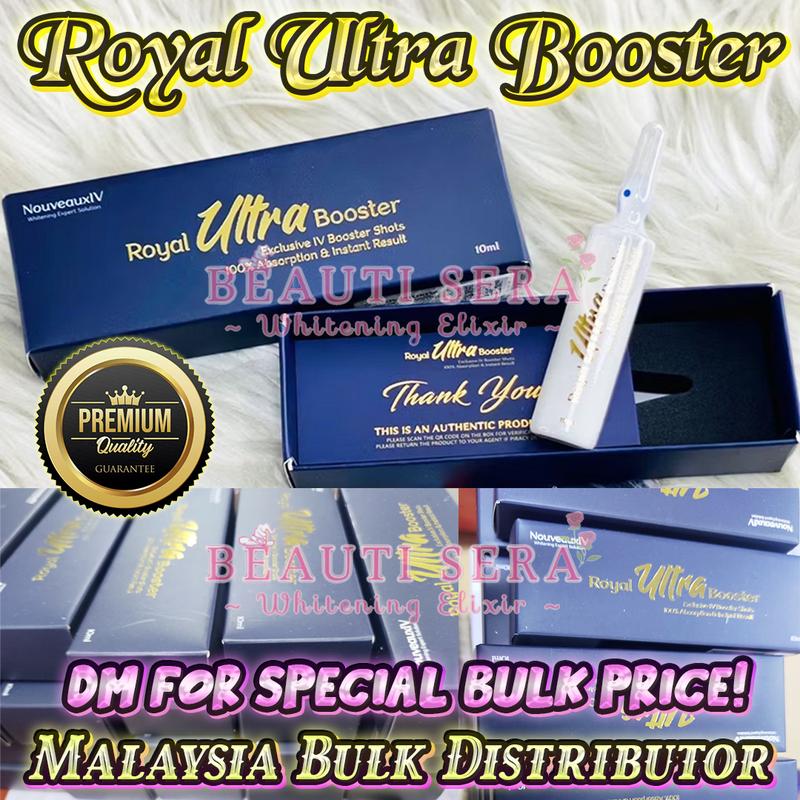 [Min order 10 Box] Royal Ultra Booster Nouveaux Whitening Serum ...