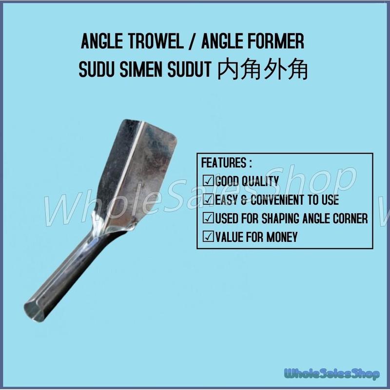 FAST DELIVERY ANGLE TROWEL CORNER PLASTERING ANGLE FORMER SUDU - TikTok Shop Malaysia