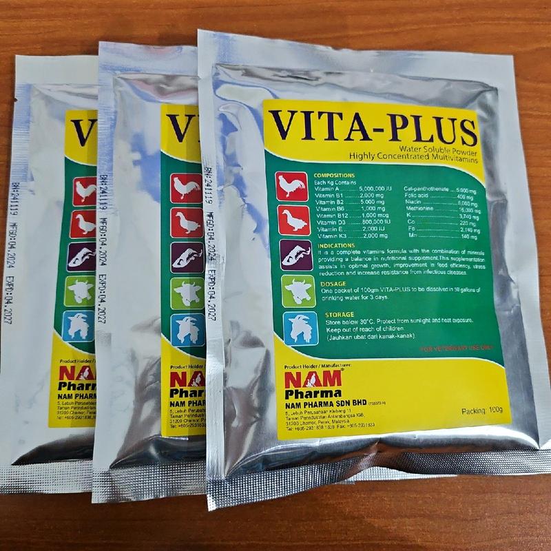 Vita - Plus Water Soluble Powder Highly Concentrated Multivitamins ...