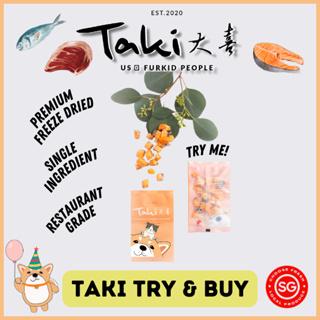 TAKI TRY & BUY Premium Freeze Dried Dog and Cat Treats Individual ...