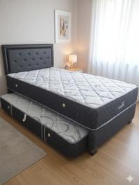 Jual Central Springbed Deluxe 2 in 1 Ranjang Susun Ukuran 120x200 Full ...
