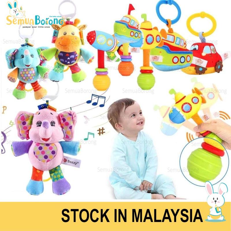 Baby Soft Cute Animal Musical Pull Toy Vehicle Vibrating Pul - TikTok ...