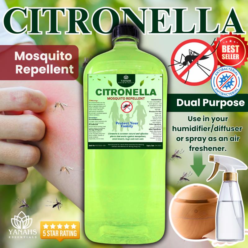 BEST SELLER CITRONELLA 1Liter Mosquito Repellents for Humidifier ...