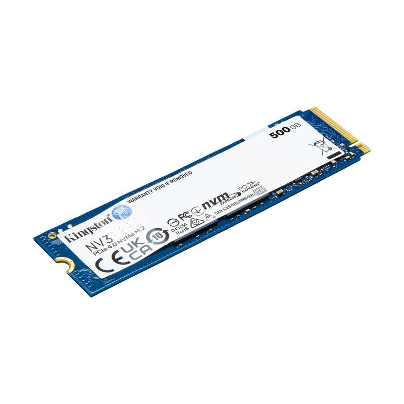 KINGSTON NV3 500GB M.2 NVMe 2280 PCIe Gen 4x4 - SSD INTERNAL - Shop ...