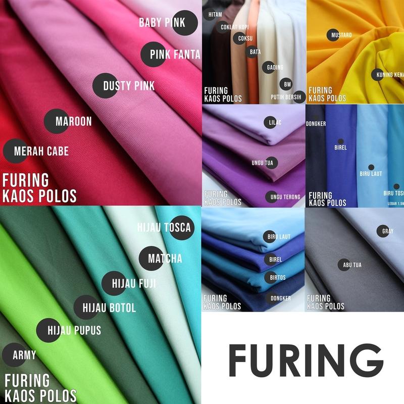 Bahan Kain Hyget Super Bahan Furing Kaos Lapisan / KAIN FURING - Shop ...