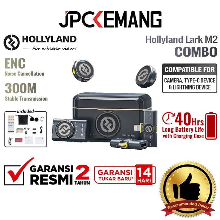 Promo Hollyland Lark M2 Combo Type C Lightning Mini Combo Duo Wireless ...
