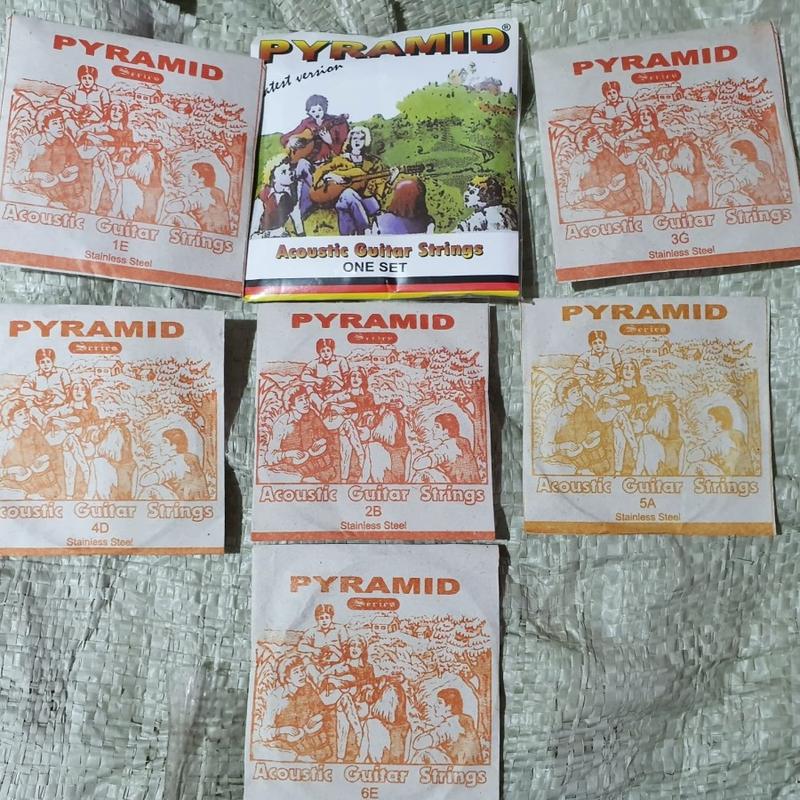Senar gitar pyramid set string 1 set - Shop | Tokopedia