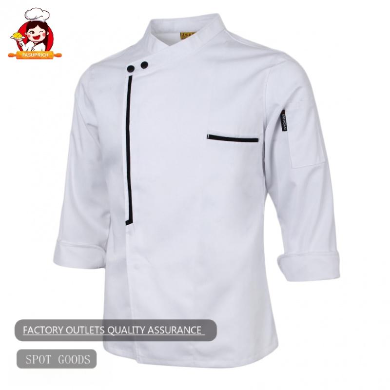 Fauprich men women five star chef apparel fashion long sleev - TikTok ...