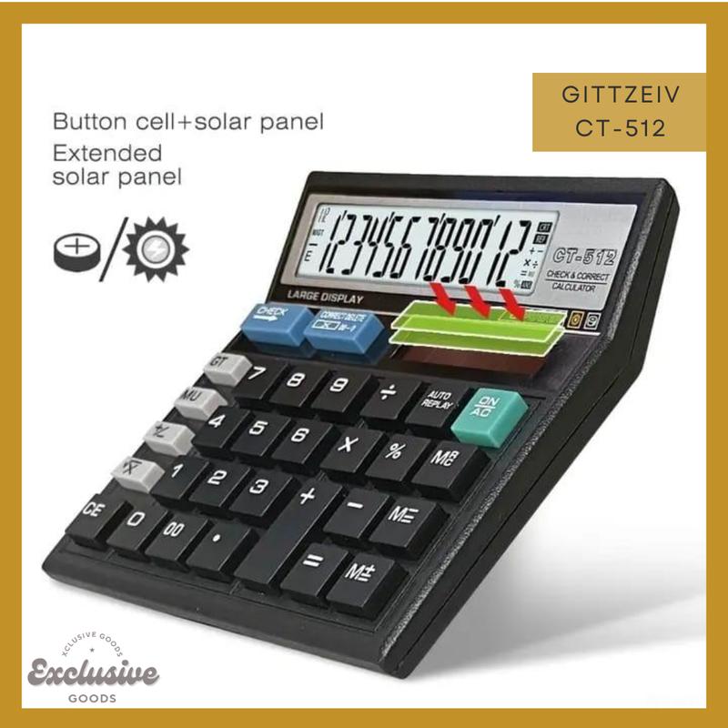 [XGoods] Kalkulator CT-512 / CT-868N 12 Digit / Calculator Check - Shop ...