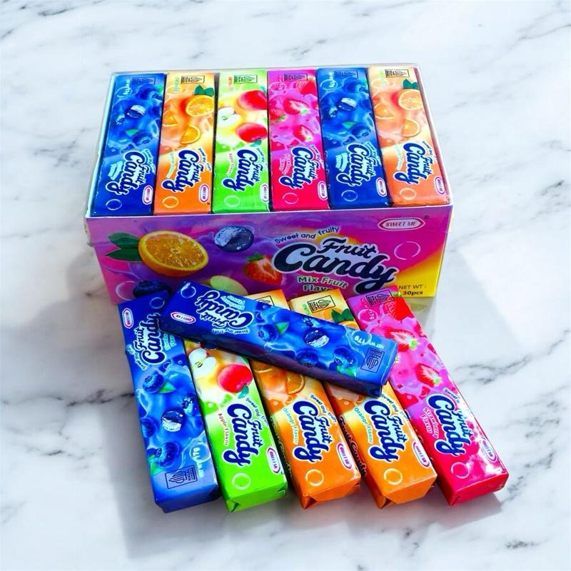 PERMEN FRUIT CANDY (ISI 30 PCS) PERMEN SUGUS ANEKA RASA BUAH - PERMEN ...