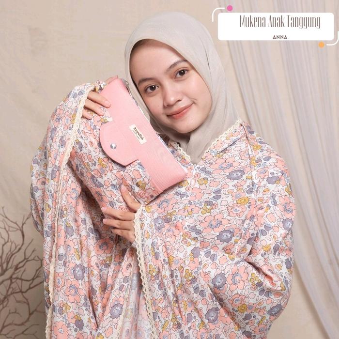 Jual MUKENA 2IN1 ANAK TANGGUNG REMAJA 8-17TH Katun RAYON SET SEJADAH ...