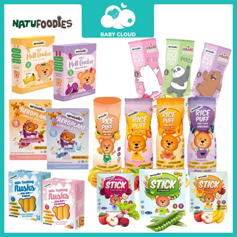Natufoodies Baby & Kids Rice Puff | Stick | Teething Rusk Baby - TikTok ...