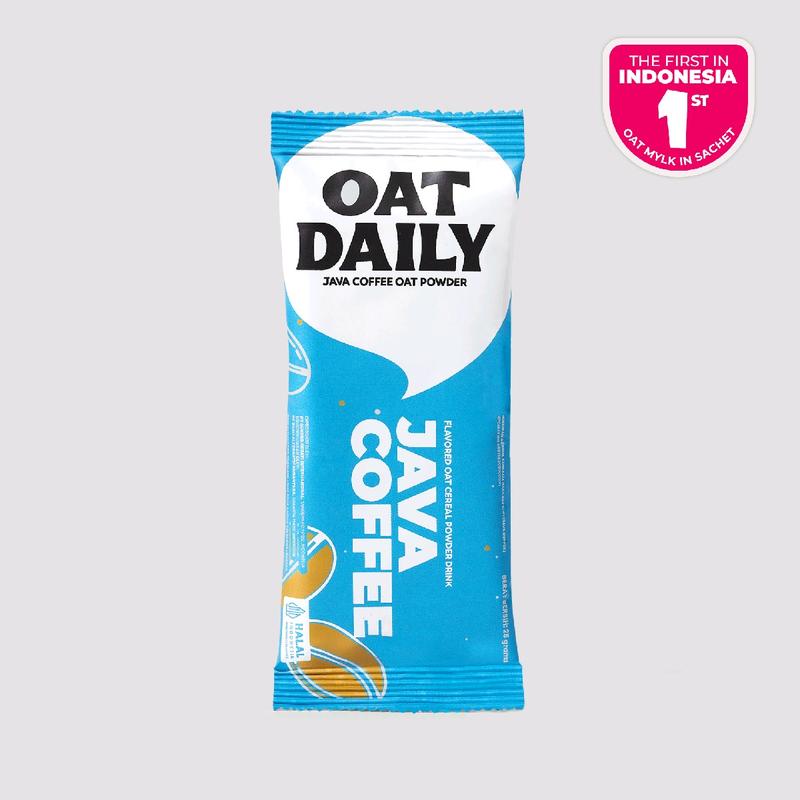 Oat Daily Flavored Oat Powder Java Coffee Sachet 25g - Shop | Tokopedia