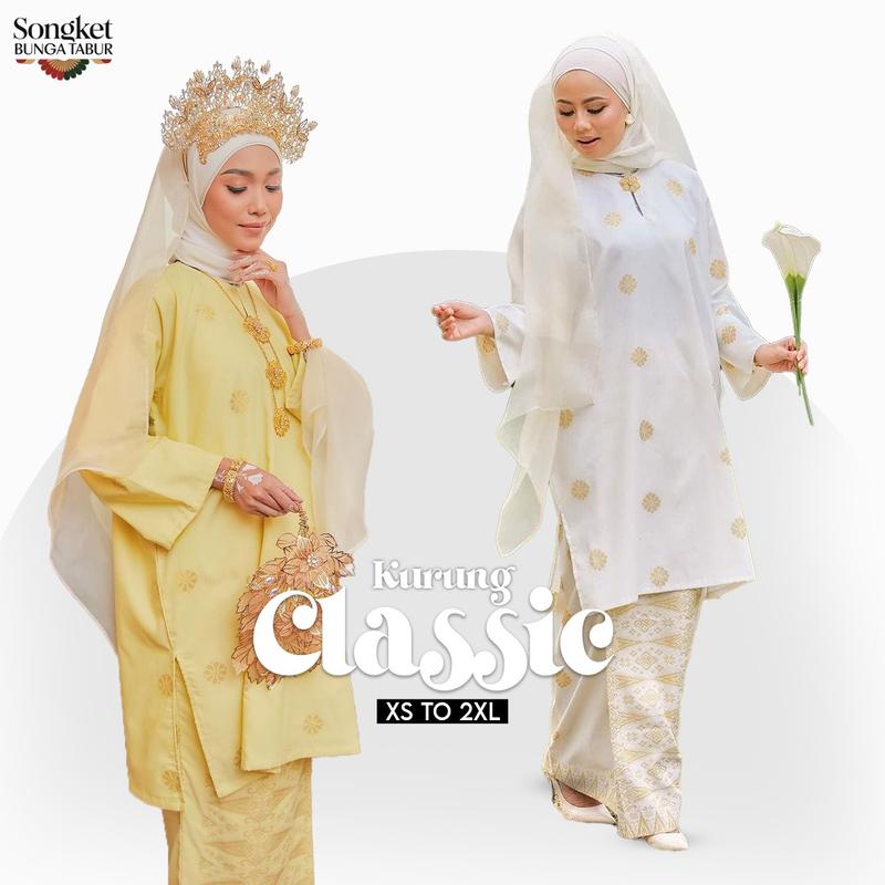 kebaya klasik | size XS -2XL | by songket bunga tabur | Clothing ...