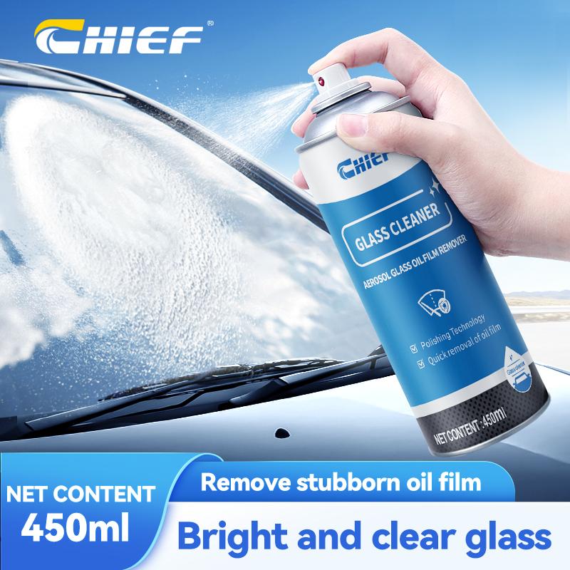 Aerosol Glass Oil Film Remover Cleaner Windshield Foam Cleaner - TikTok ...