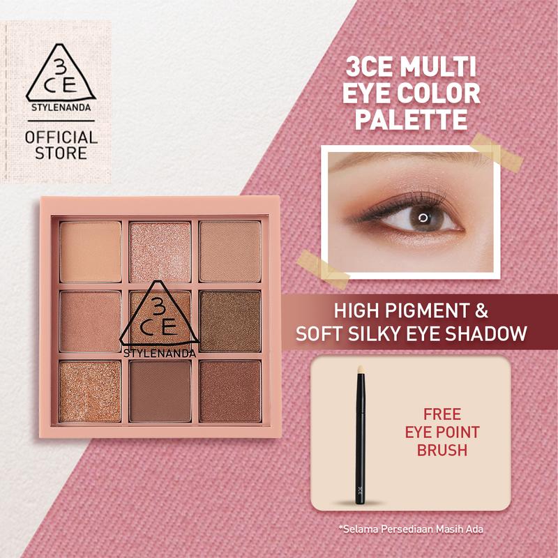 3CE Multi Eye Color Palette - Eyeshadow Longlasting Tahan Minyak - Shop ...