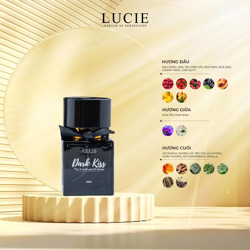 LUCIE Perfume - Nước hoa nữ Dark Kiss 50ml hương thơm Trẻ trung ...