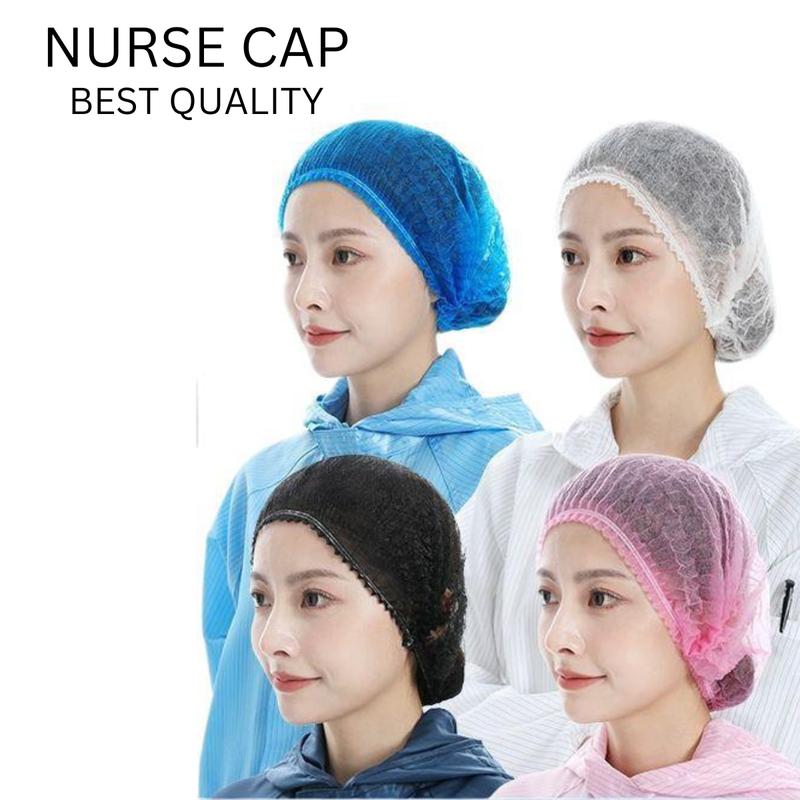 Nurse Cap Disposable 1 Pack/ Hair Cap Shower / Hair Cap Medis Sekali ...