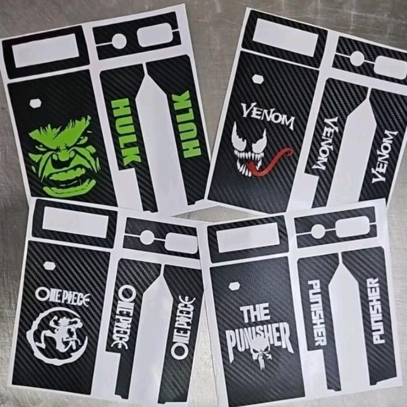 OBU motorcycle carbon fiber sticker design. - TikTok Shop Singapore