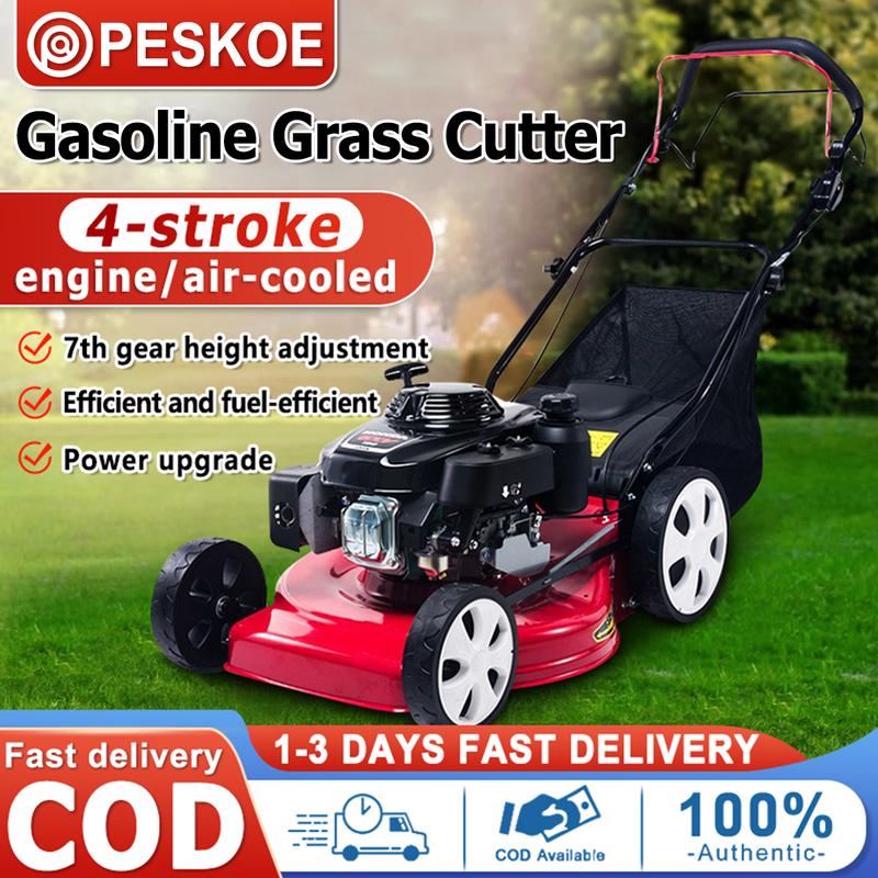 Grass Cutter gasoline original lawn mower 4-stroke Lawn Mower - TikTok ...