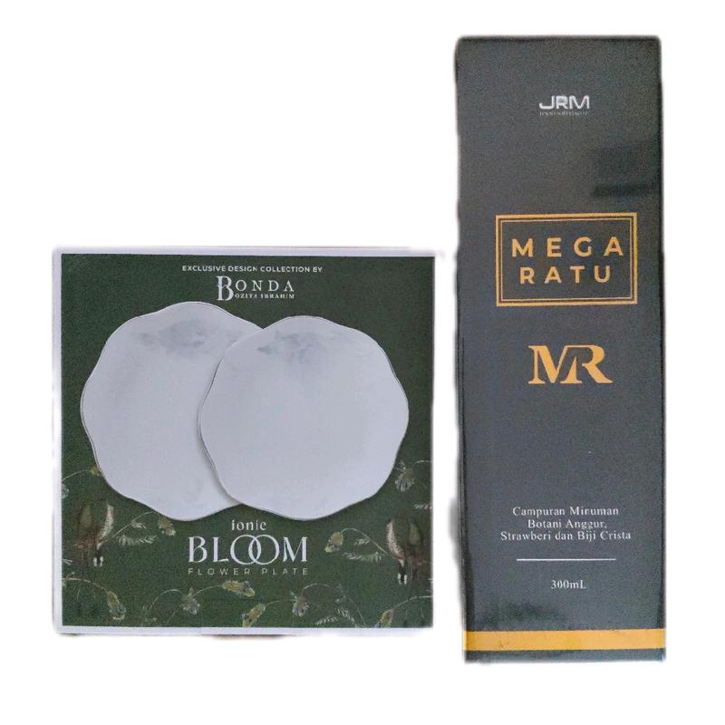 mega ratu set (ionic bloom flower plate) - TikTok Shop Malaysia