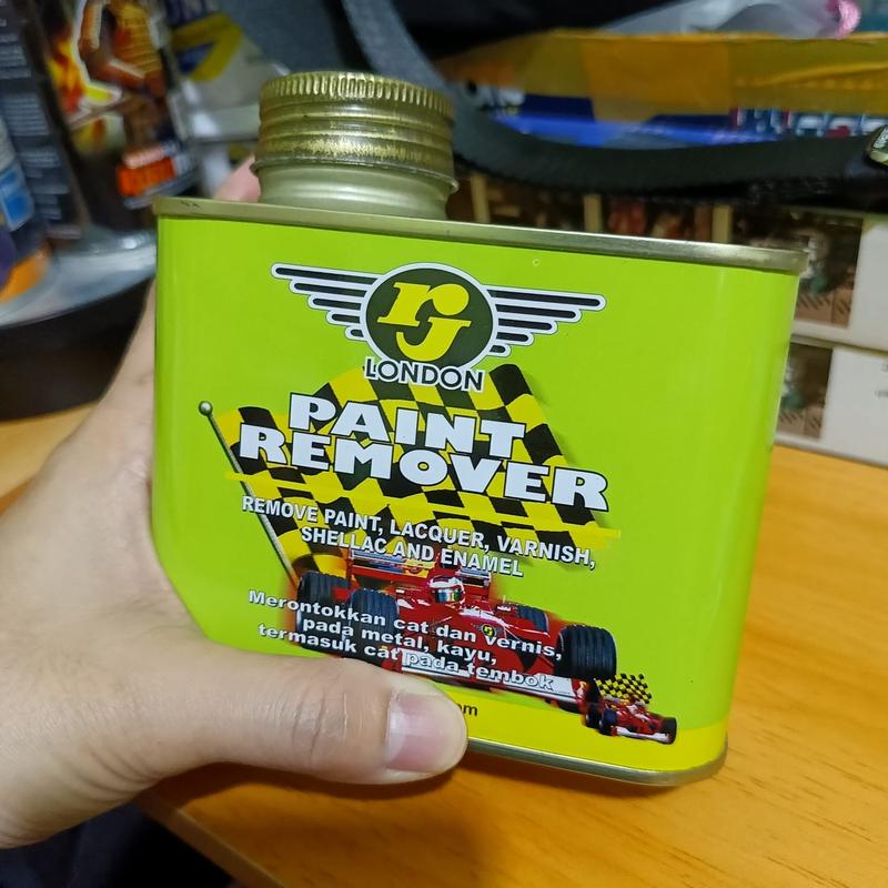 Paint Remover RJ London Pembersih dan Perontok Cat (450gram) - Shop ...