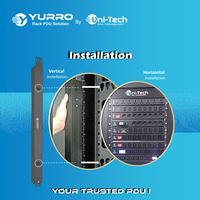 Jual 16 Holes PDU Germany with AV6 Meter Input Ceeform 32A - Kota ...