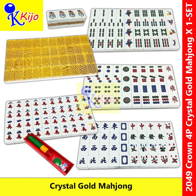 Crown Hong Kong Crystal Gold 4-Players Mahjong #2049 #4-Player - TikTok ...