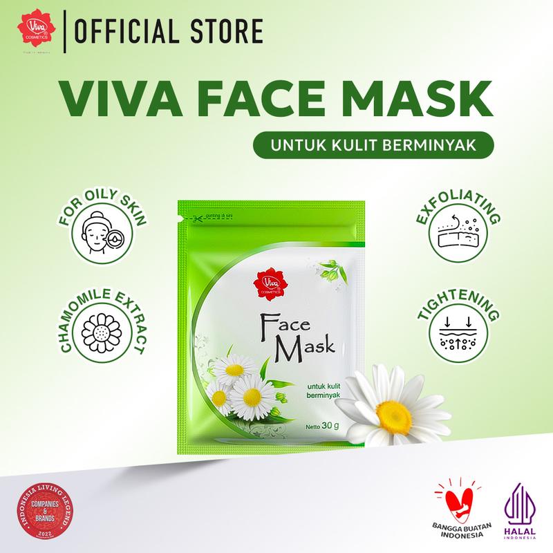 Viva Face Mask For Oily Skin - Shop | Tokopedia