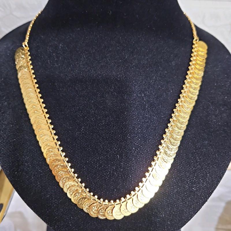 small coin/ kasu malai short chain with mahaletchumy design - TikTok ...