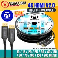 Jual Profftech Kabel / Cable HDMI 2.0 4K Fiber Optic Active AOC 10 15 ...