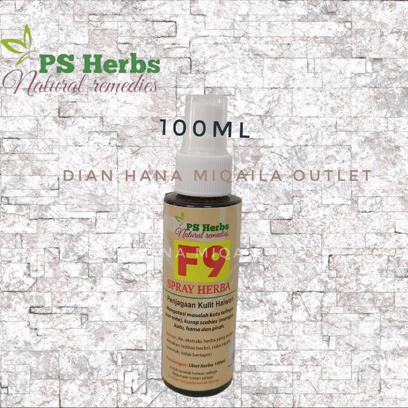 SPRAY F9 PS HERBS UNTUK KUTU, HAMA, PIRAH HAIWAN PELIHARAAN - TikTok ...