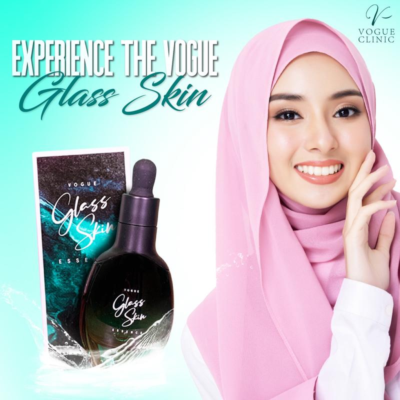 THE VOGUE GLASS SKIN ESSENCE CRYSTAL CLEAR - TikTok Shop Malaysia