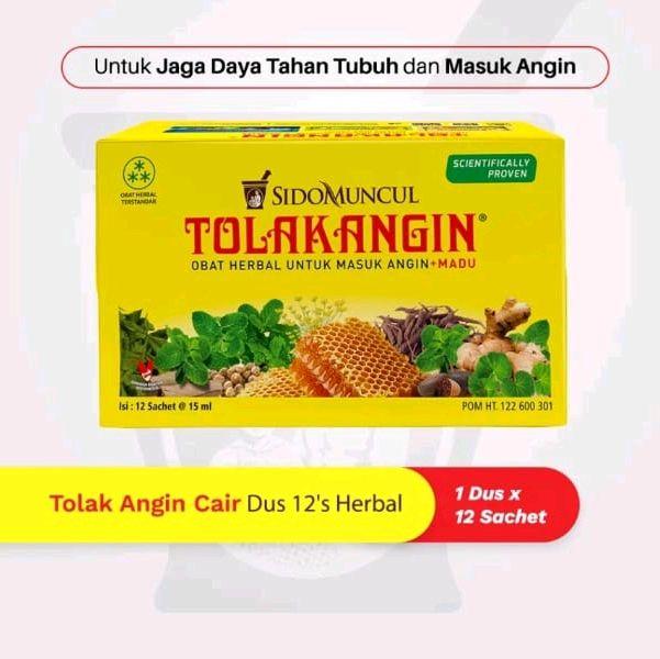 1 Box tolak angin kemasan sachet - Shop | Tokopedia