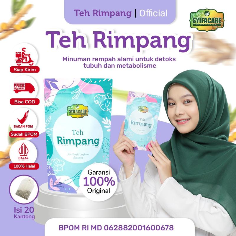 [BPOM] [JSR] Teh Rimpang Syifacare - Minuman Instan Rempah Alami - Shop ...