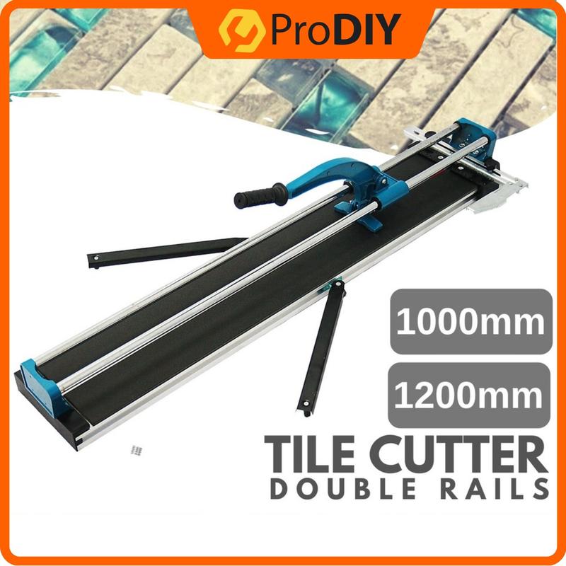 L-05 1000mm 1200mm Manual Double Rail Tile Cutter Pemotong Jubin ...