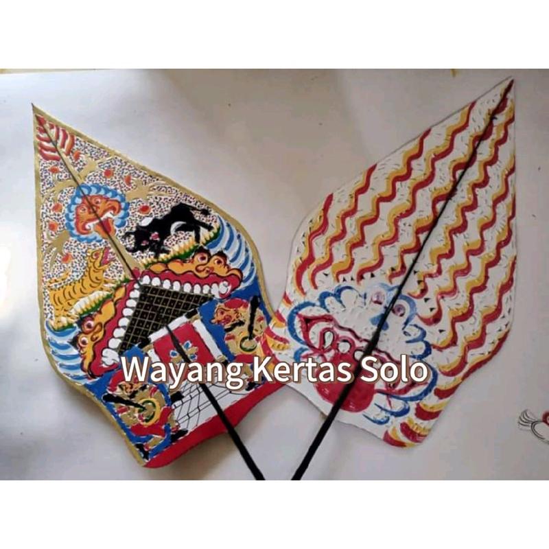 Wayang Kulit Kertas Gunungan Kayon Tinggi -+80cm Mainan - Shop | Tokopedia