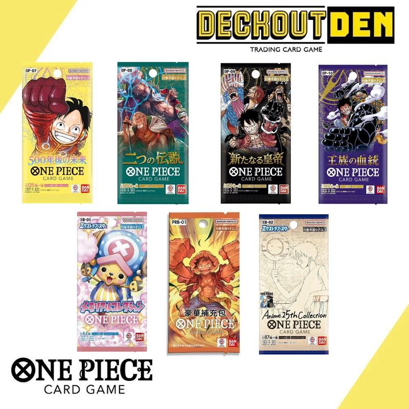 One Piece Card Game Booster Pack ( 07 / 08 / 09 / EB01 / PRB01 - TikTok ...