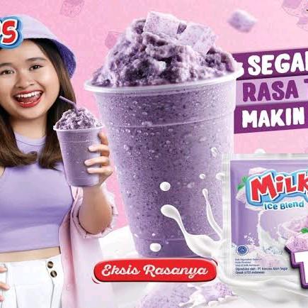 Milkjus ice blend rasa taro - Shop | Tokopedia