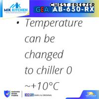 Jual GEA CHEST FREEZER AB-650-RX / AB 650 RX / AB 650RX / AB650RX ...