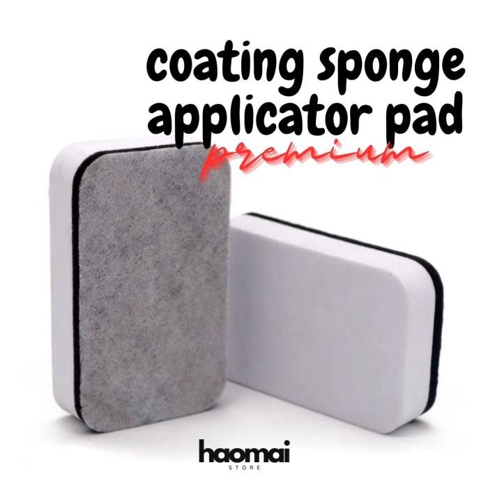Coating Sponge Applicator Pad Suede Premium Aplikator Block Busa - Shop ...