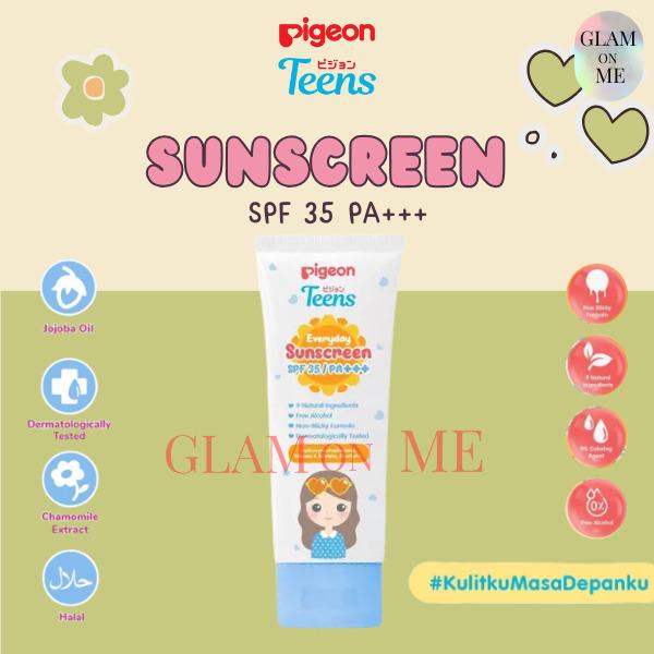 PIGEON TEENS EVERYDAY SUNSCREEN SPF 35/PA+++ | Perlindungan Optimal ...