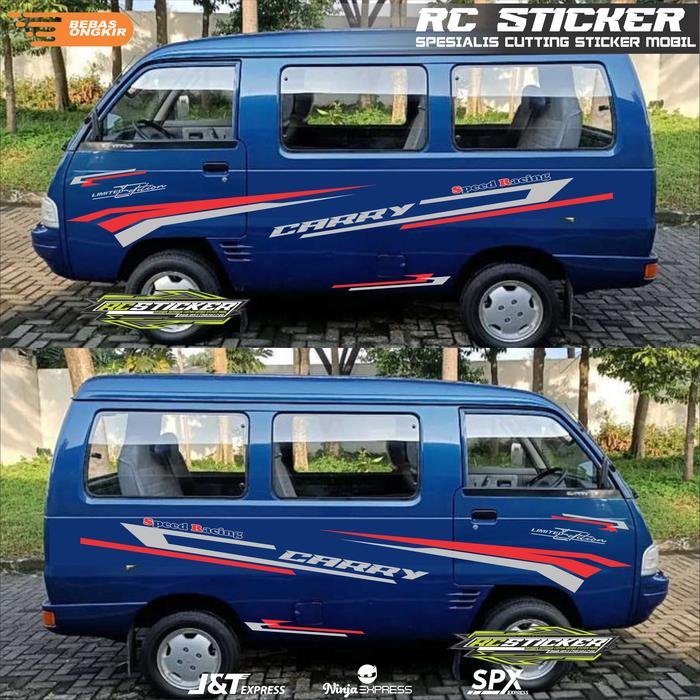 Jual Stiker Mobil Futura Cutting Sporty List Terbaru - silver merah ...